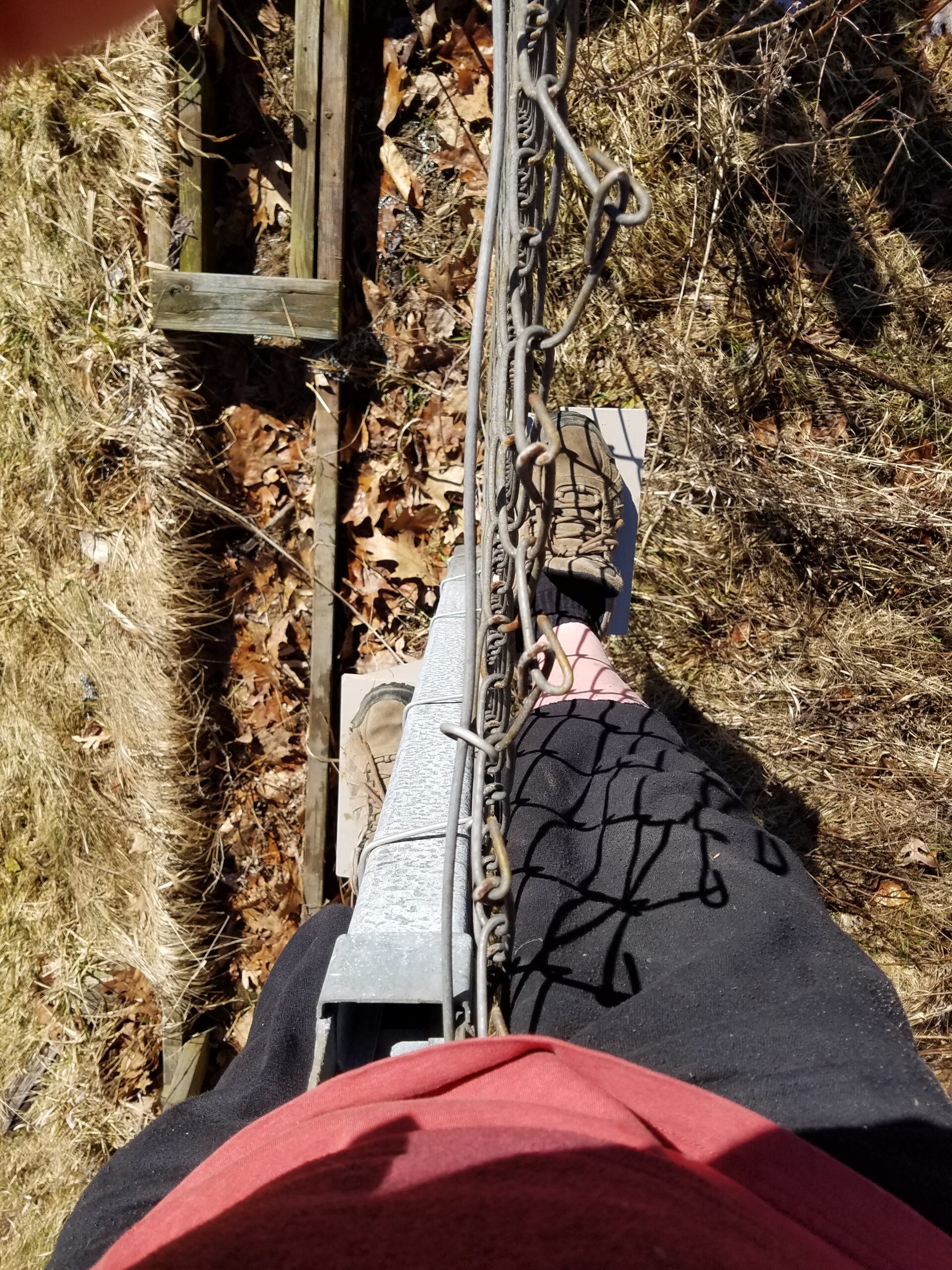 Cleat invention for fence climbing – Big Stick Physics