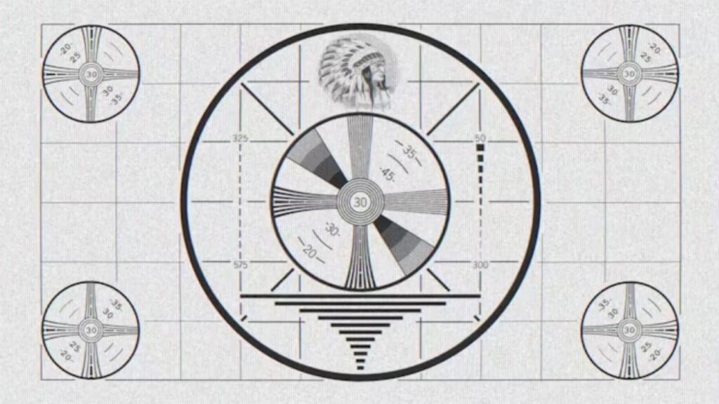 Bring back the test pattern. – Big Stick Physics